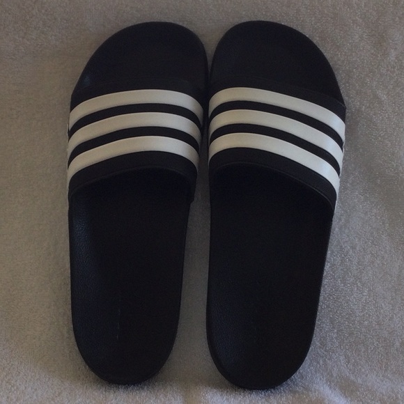 adidas | Shoes | Mens Addidas Slides | Poshmark